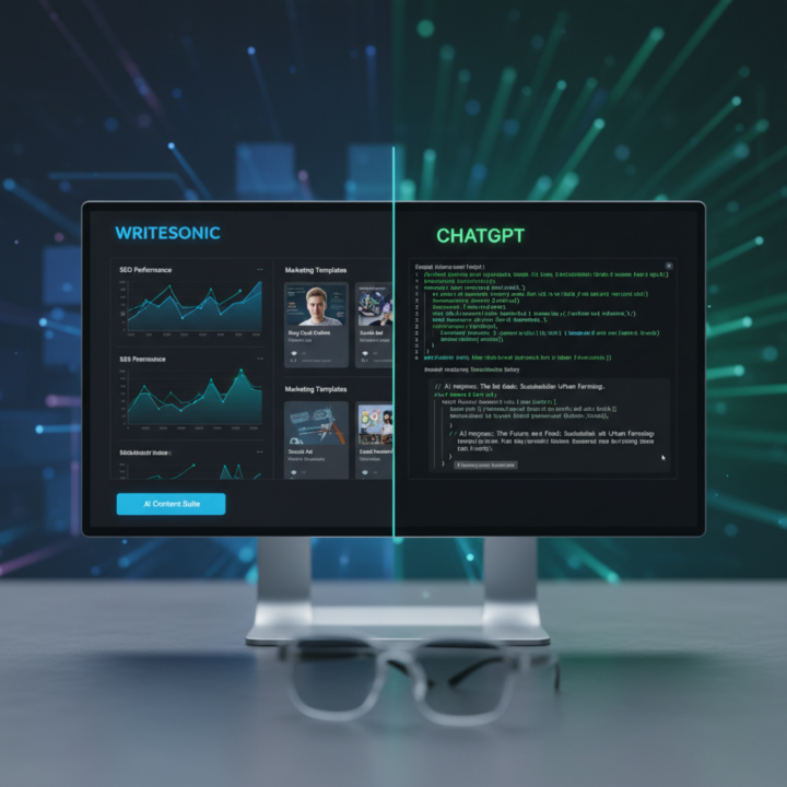ChatGPT versus Writesonic: de strijd om AI-content in 2025.